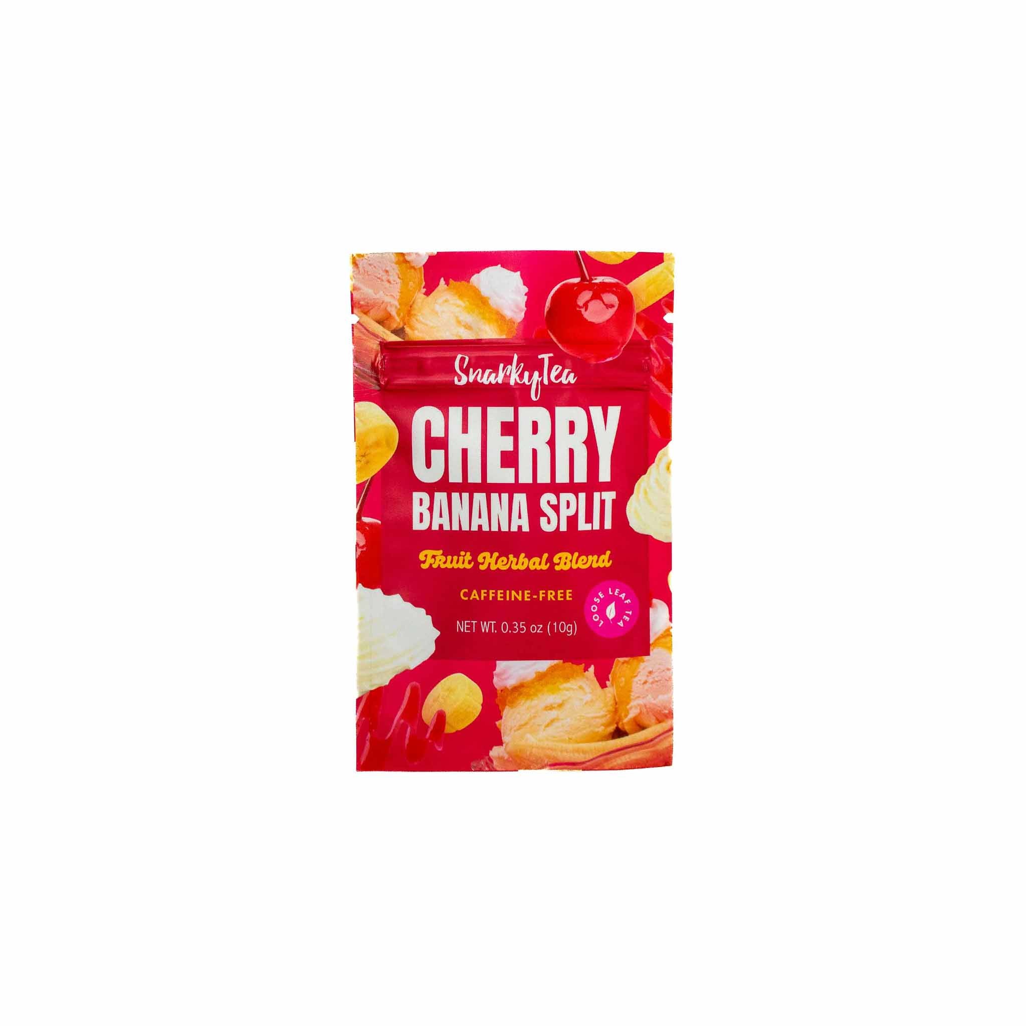 Cherry Banana Split - Fruit Herbal Blend – Snarky Tea