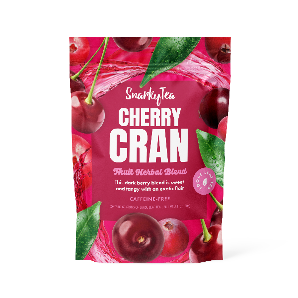 Sparkling Cherry Cran Mocktail – Snarky Tea